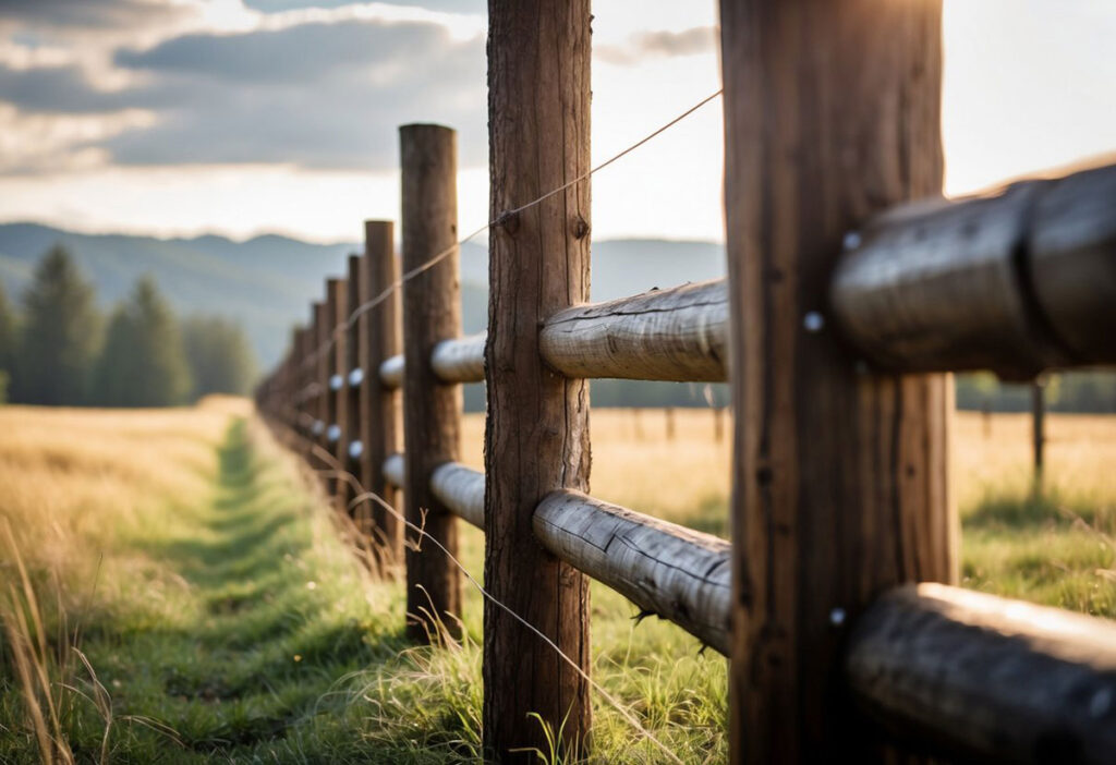 Wholesale Lodge Pole Fencing CA | Rustic Wood Fence Materials | Fence ...